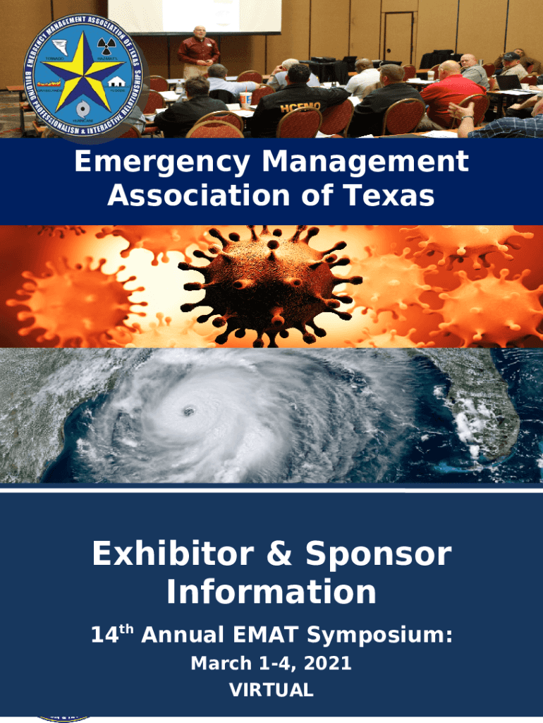 EMAT - Emergency Management Association of Texas Doc Template | pdfFiller