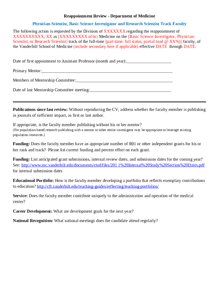 Flow Chart for Process of Faculty Appointments and ... Doc Template | pdfFiller