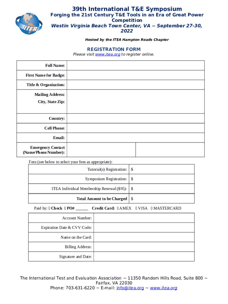2022 MDO Registration Doc Template | pdfFiller