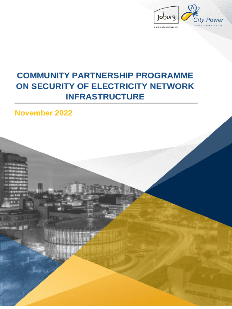 Category of Electricity Network Infrastructure Doc Template | pdfFiller