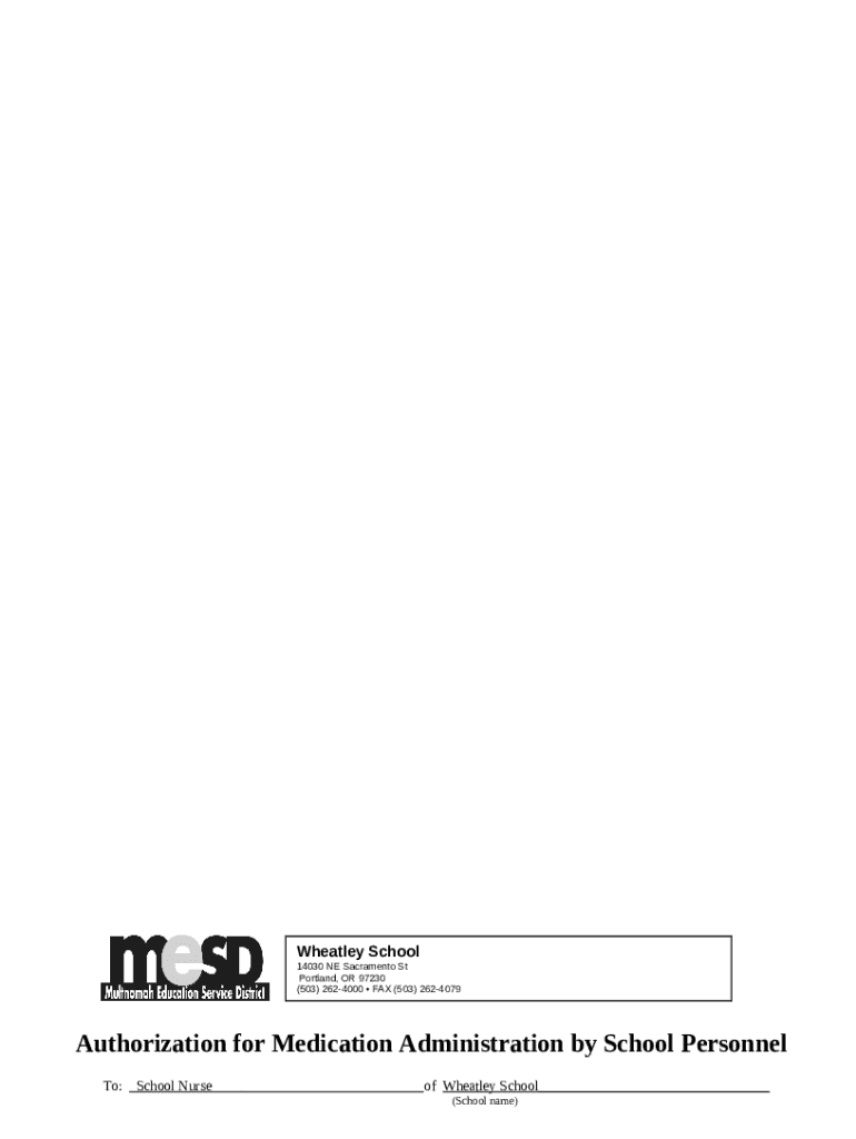 Authorization-for-Medication-Administration-by-School- ... Doc Template ...