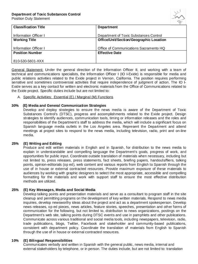 California Department of Toxic Substances Control: Culture Doc Template ...