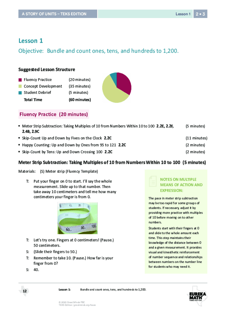 Fillable Online Eureka Math Grade 2 Modules 1 Fax Email Print - pdfFiller