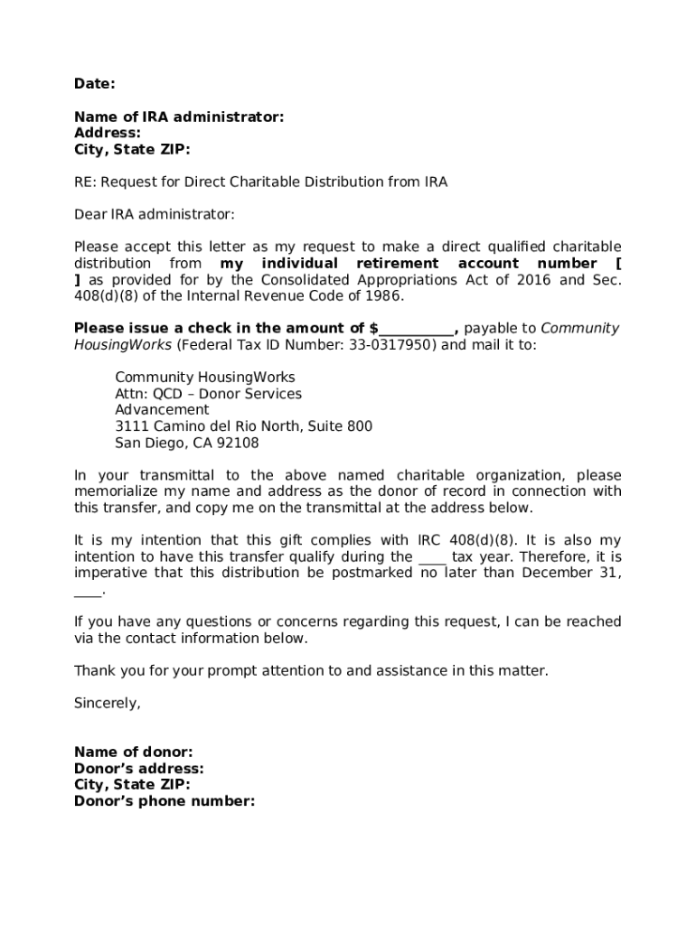 Sample-Request-Letter-to-IRA-Administrator. ... Doc Template | pdfFiller