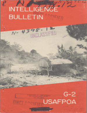 Fillable Online Intelligence Bulletin Vol. 1 No. 8 Fax Email Print ...