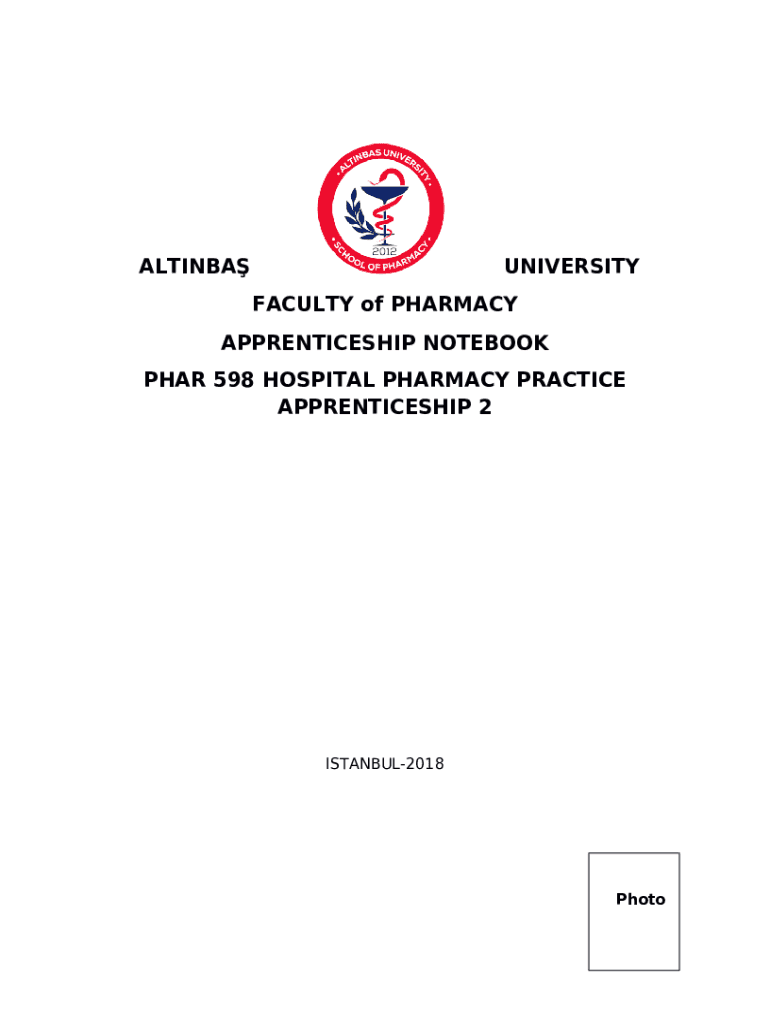 phar 598 hospital pharmacy practice apprenticeship 2 Doc Template | pdfFiller