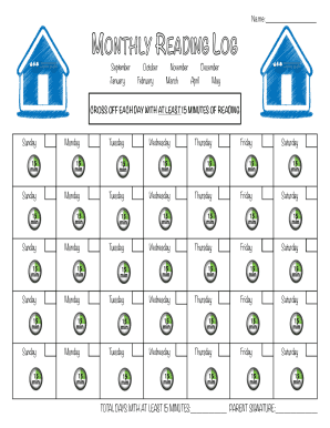 Fillable Online 8 - The Reading Log: Read more with your Bullet Journal Fax Email Print - pdfFiller