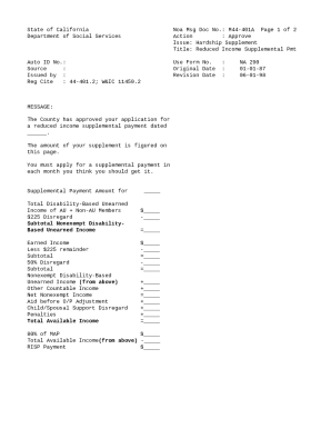 Reg Cite: 44-401 Doc Template | pdfFiller
