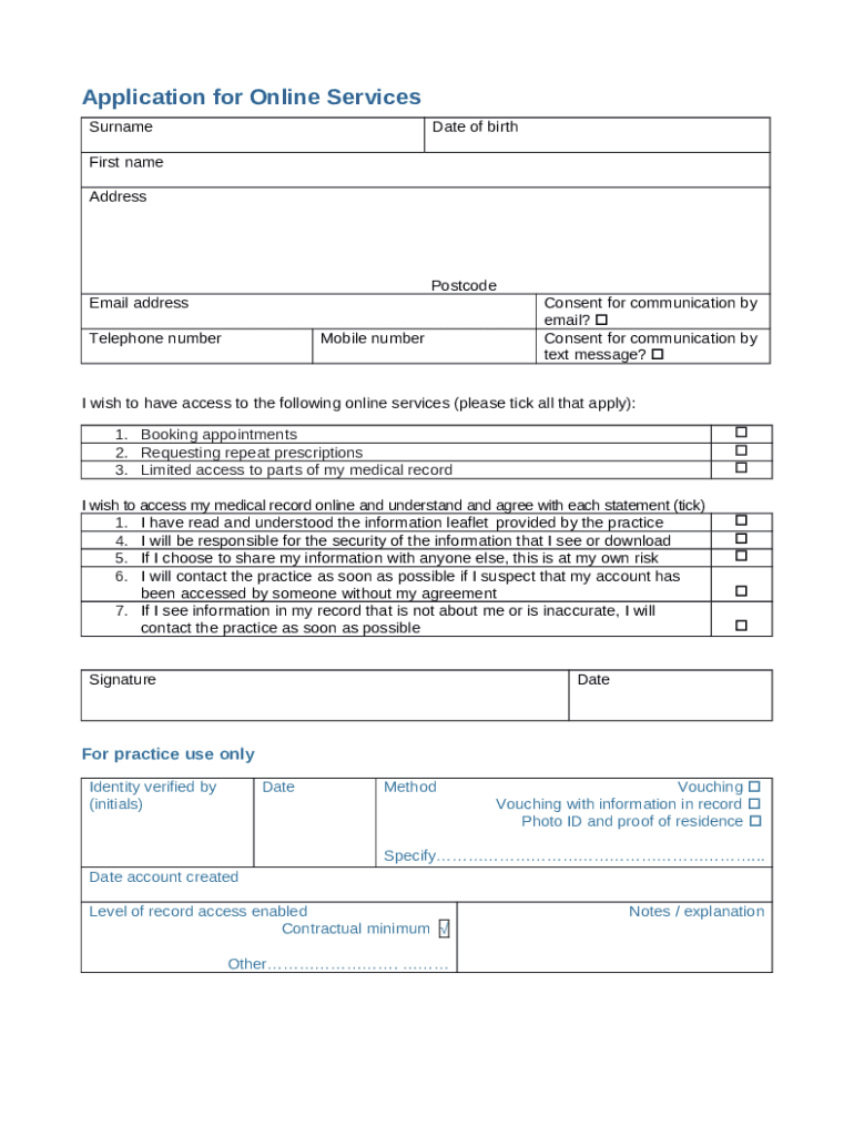 Patient Consent for Text Message or Email Communication Doc Template ...