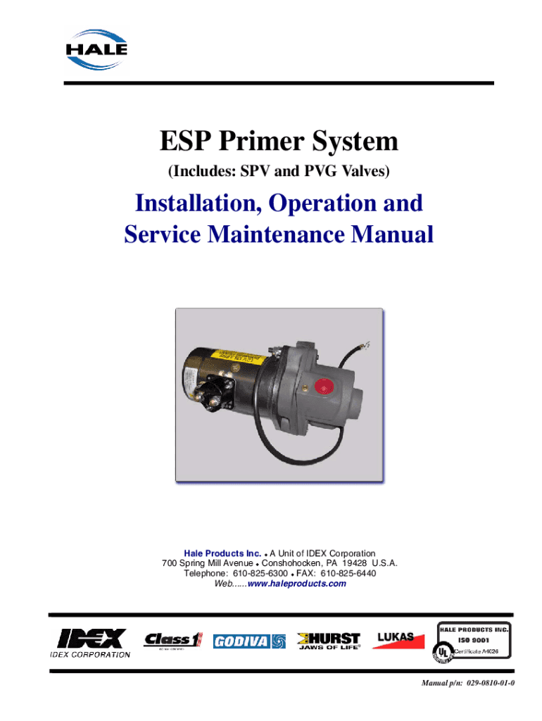 Esp Primer - Fill Online, Printable, Fillable, Blank | pdfFiller