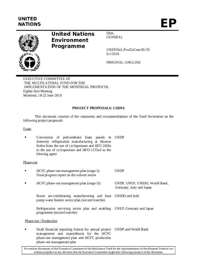 Project proposals: China Doc Template | pdfFiller