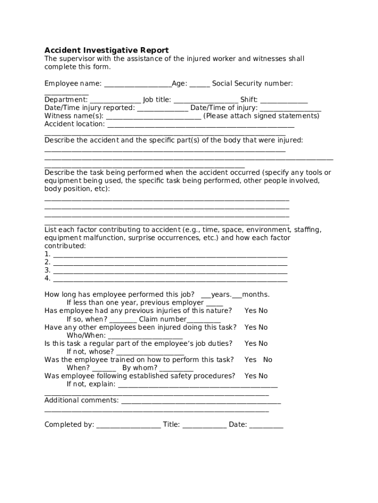 First Report of Injury Packet Quick Reference Guide Doc Template ...