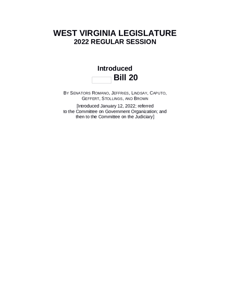 Senate Bill 220 History Doc Template | pdfFiller