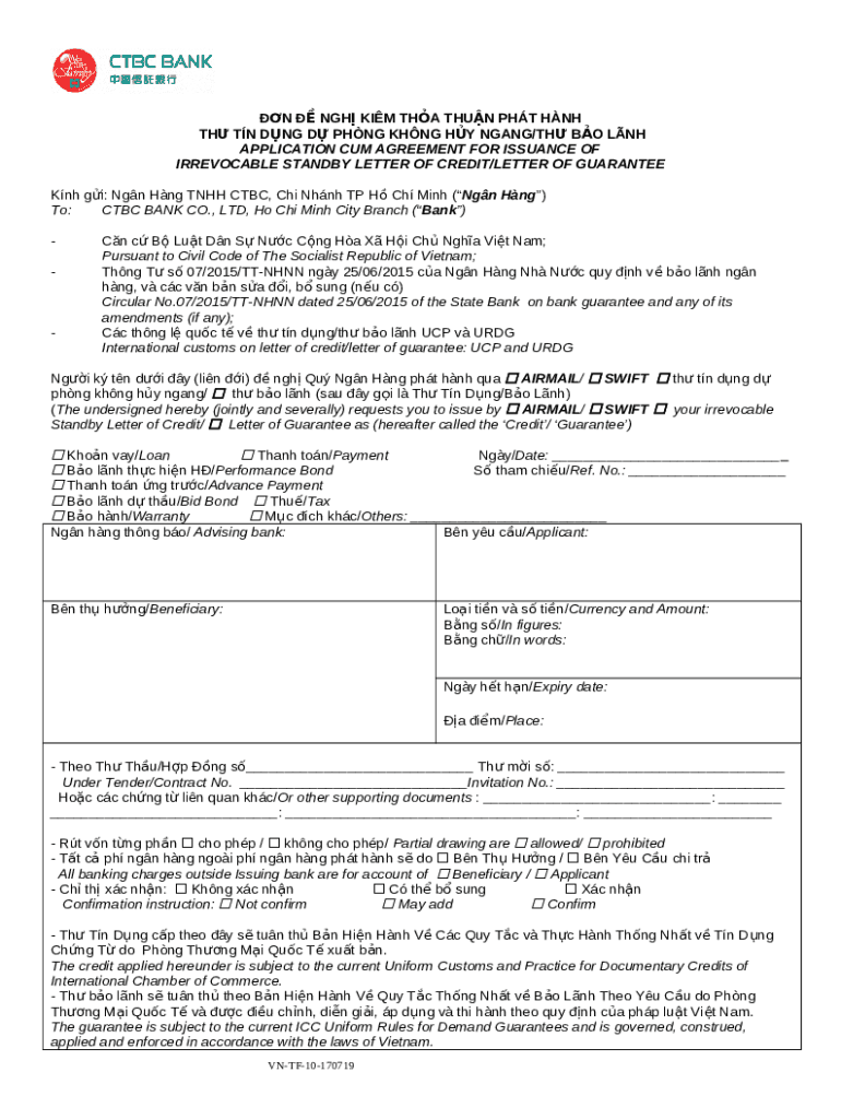 Revolving Credit and Letter of Credit Agreement Doc Template | pdfFiller