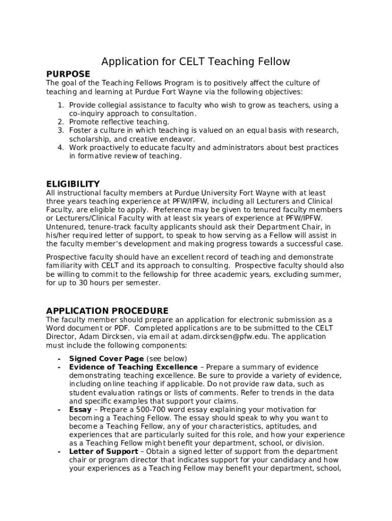 celt teaching certificate Doc Template | pdfFiller