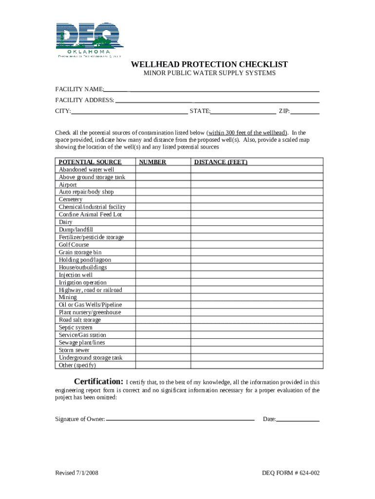Seminar Publication Wellhead Protection Guide for Small ... Doc ...