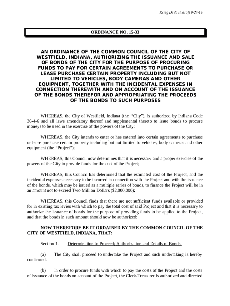 Document Center / Ordinance 19-05 - City of Westfield, Indiana Doc ...