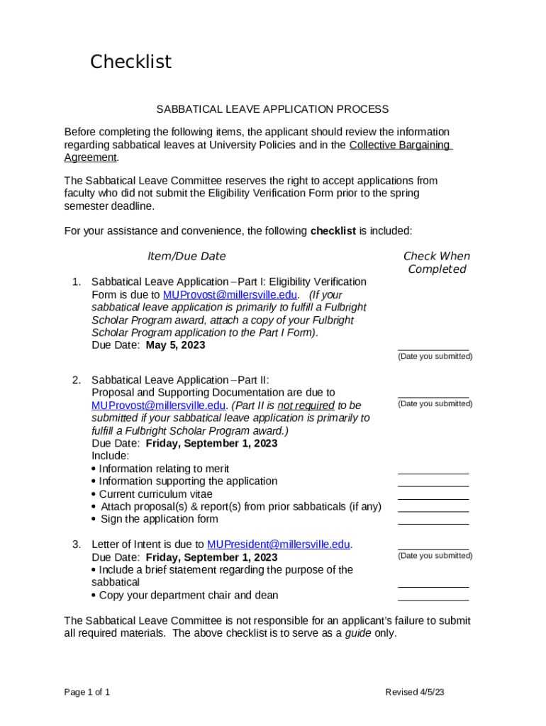 Sabbatical Leave ApplicationsProvost & Executive Vice ... Doc Template ...