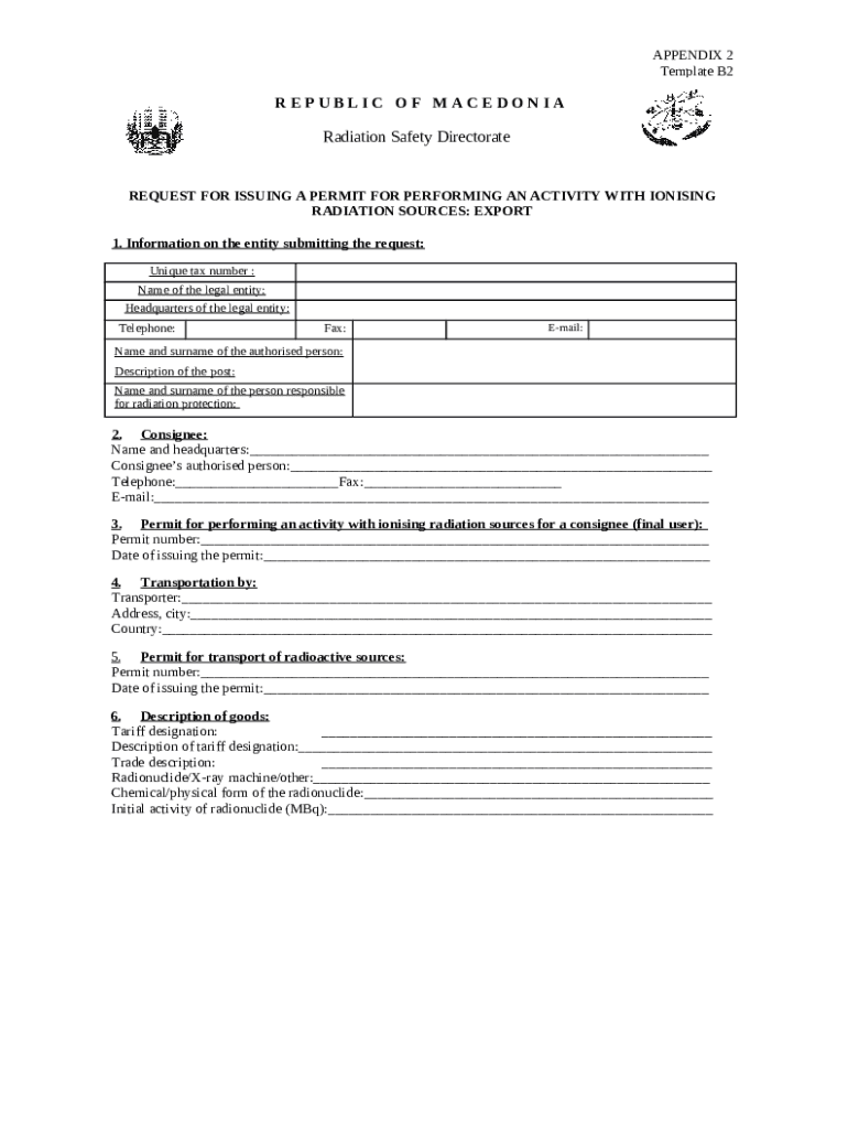Ionizing Radiation - Standards Doc Template | pdfFiller