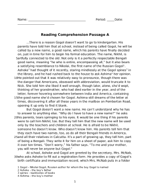 ENGLISH 10 FINAL ASSESSMENT Review Passage Booklet Doc Template | pdfFiller