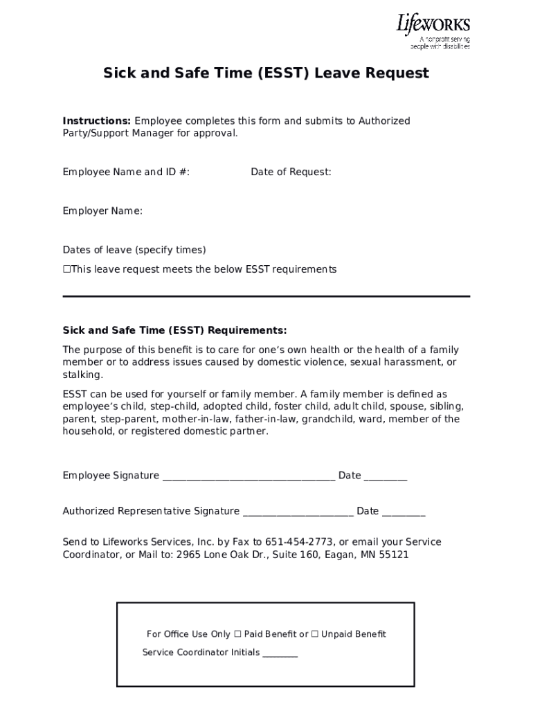 Leave-Request-for-Extended-Sick-and-Special- ... Doc Template | pdfFiller