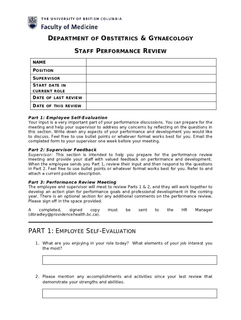 25 Effective Self-Evaluation Examples for Perance ... - med-fom-obgyn ...