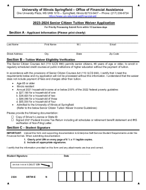 Fillable Online Cost of Attendance Adjustment Request (2023-2024) Fax ...