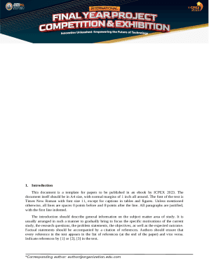 SAP Manuscript TemplatePDFTypefacesParagraph Doc Template | pdfFiller