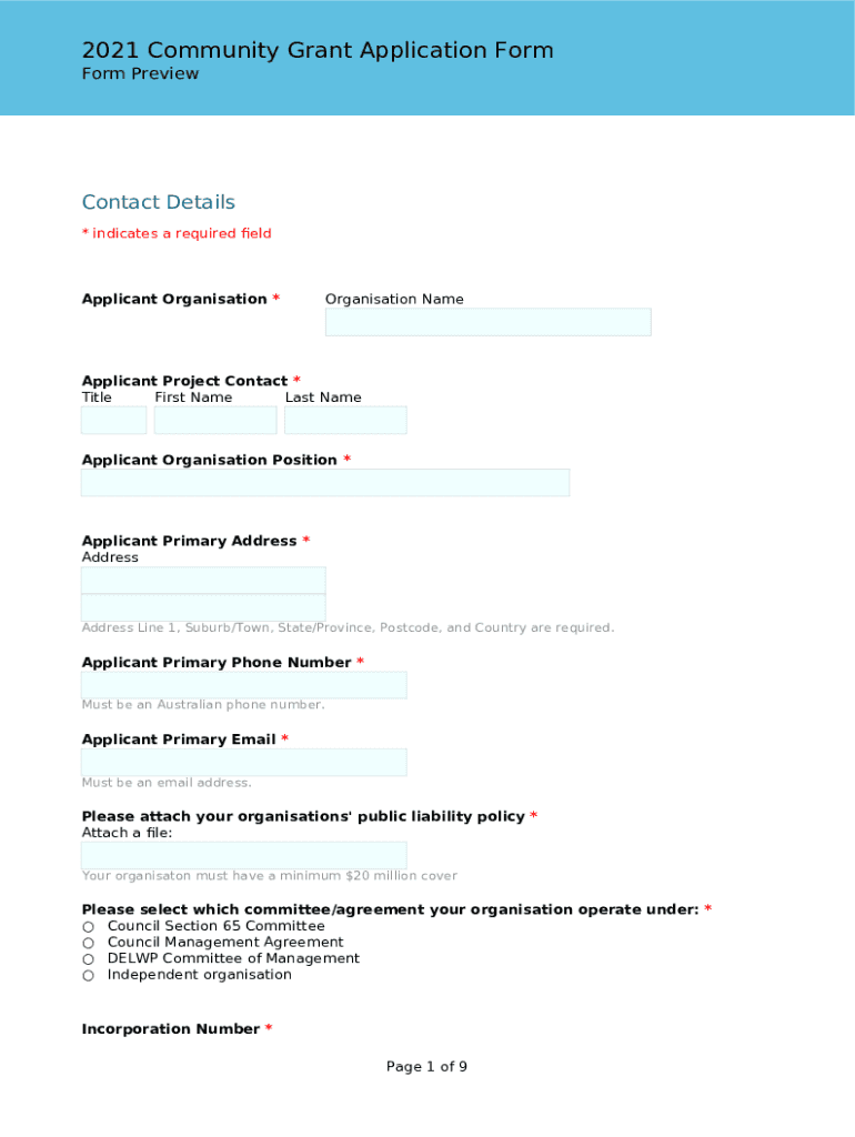 Fillable Online COMMON FINAL REPORT FORM FOR ORGANIZATIONS ... Fax ...