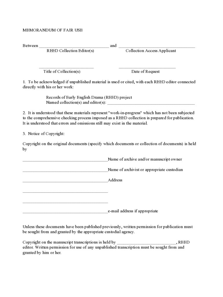 Fillable Online reed utoronto In what circumstances will a parody be considered a fair ... Fax ...