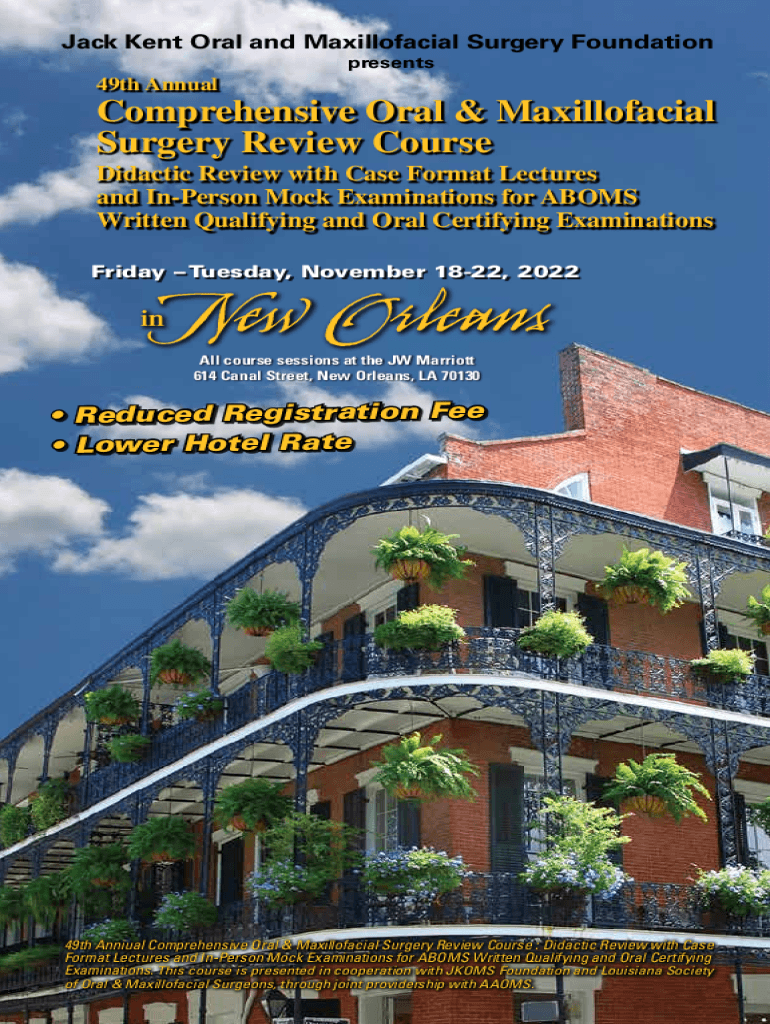 Fillable Online Report of the Recognized Dental Specialty Certifying ...