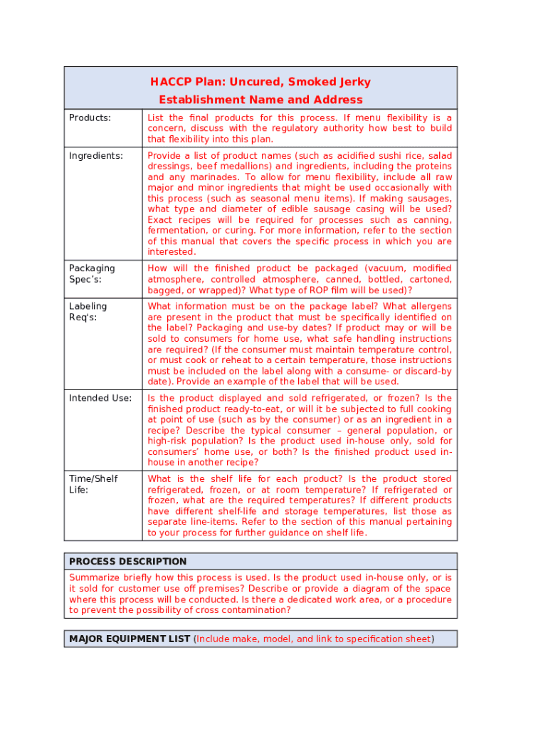 HACCP-Model-Ready-to-Eat-Heat-Treated-Shelf-Stable-Beef ... Doc ...