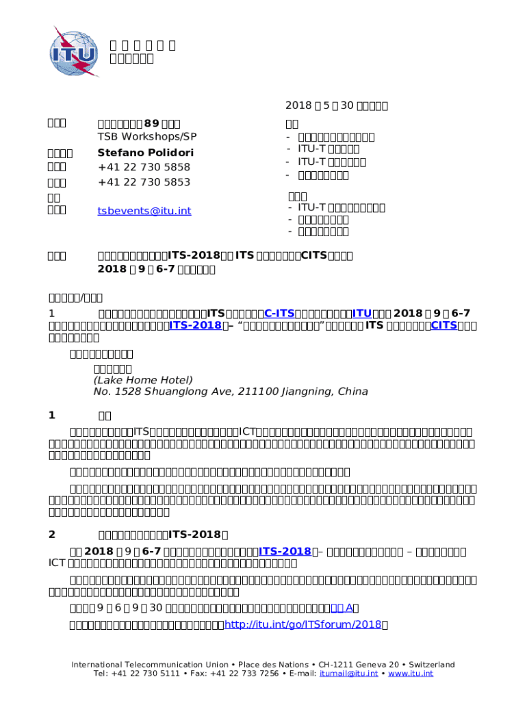 Stefano Polidori ITU/TSB United Nations Partnership ... Doc Template ...