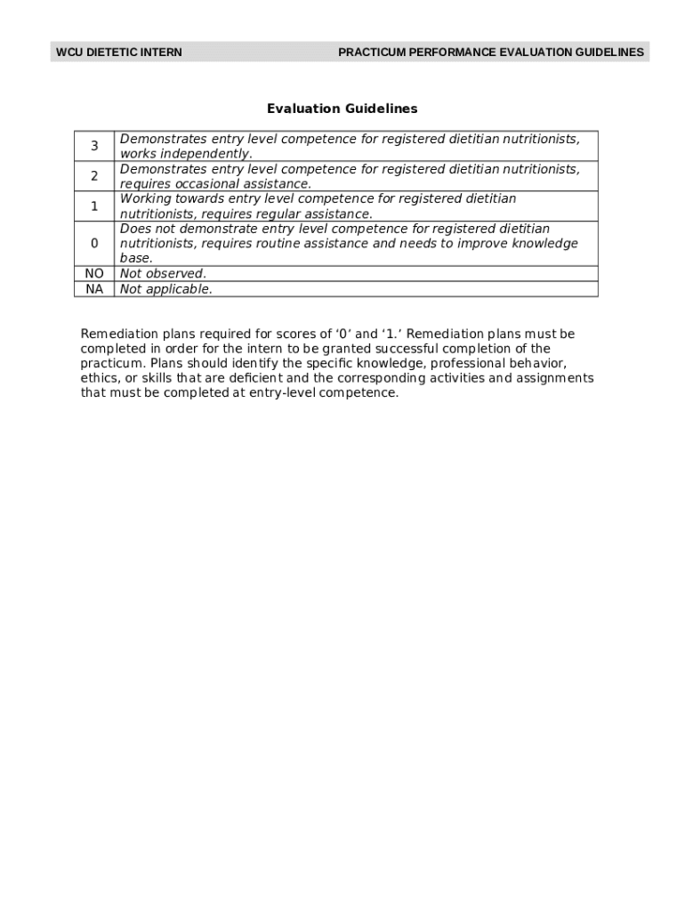 Competency Requirements For Registered Nutritionist ... Doc Template ...
