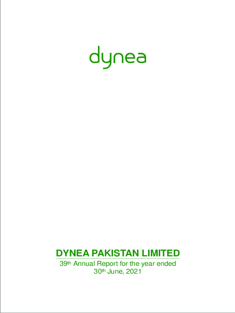 Fillable Online DYNO.PKDynea Pakistan Ltd. Annual Income Statement Fax ...