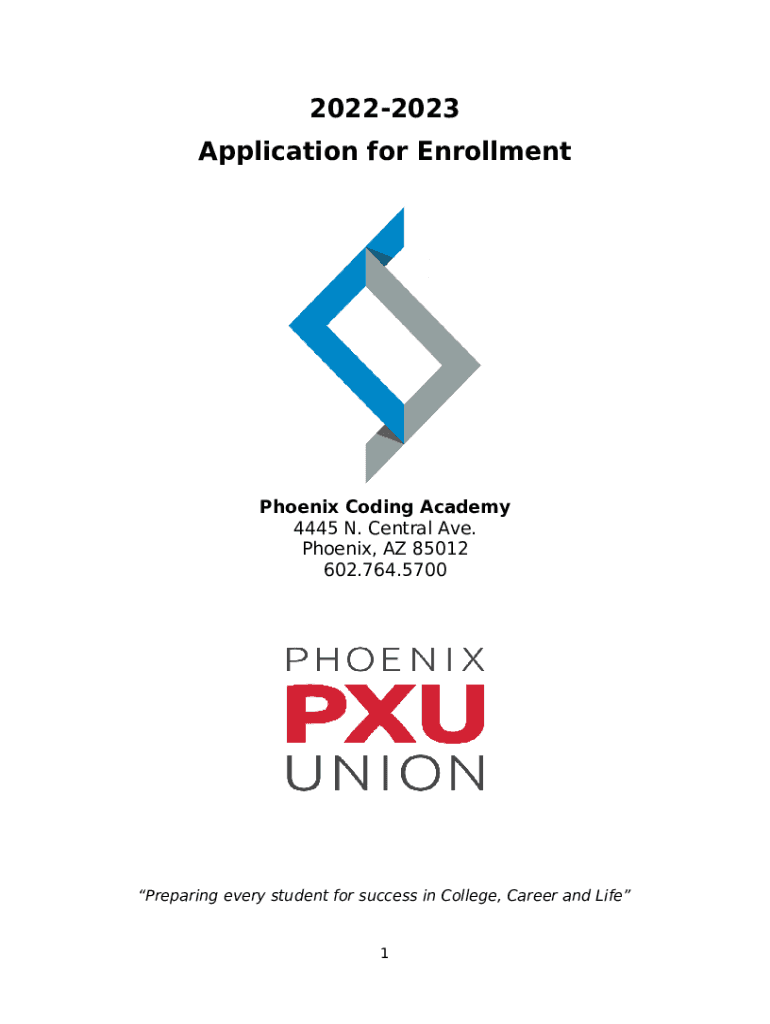 Enrollment / Is Phoenix Coding Academy the school for you? Doc Template | pdfFiller