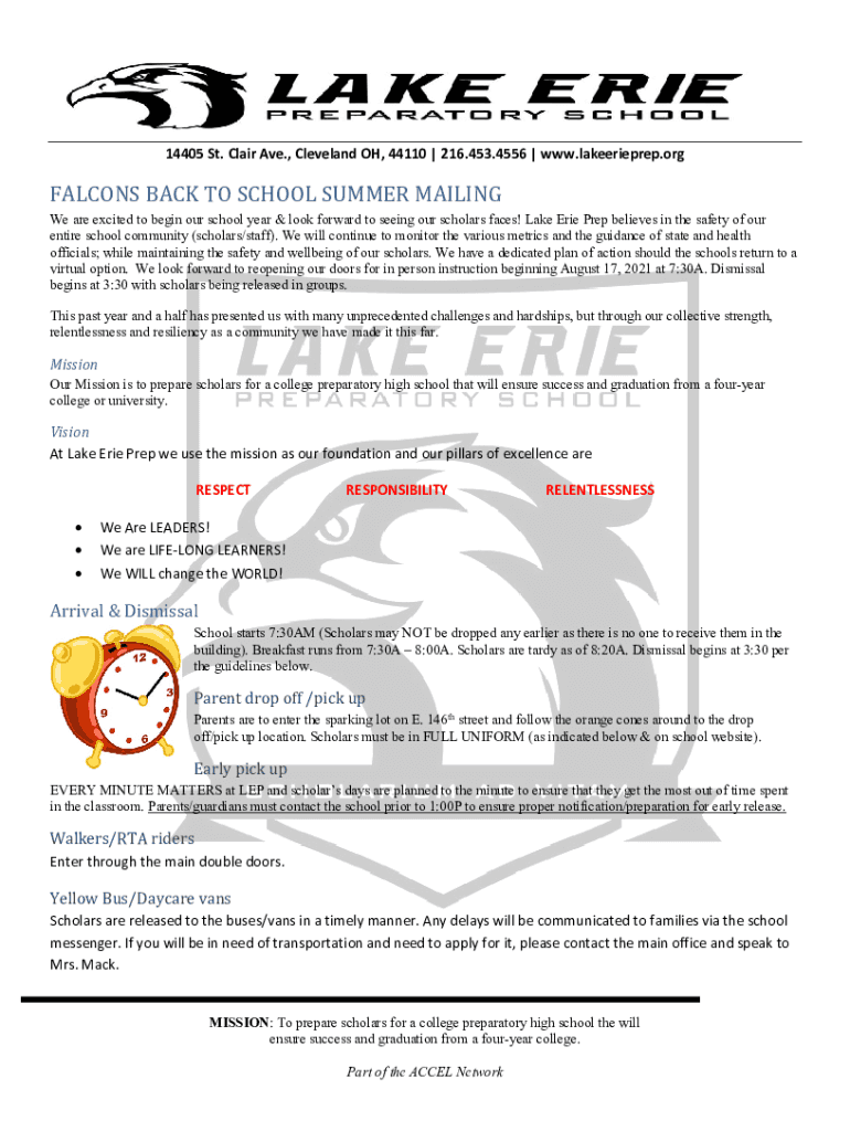 Fillable Online District Detail for Lake Erie College Preparatory ...