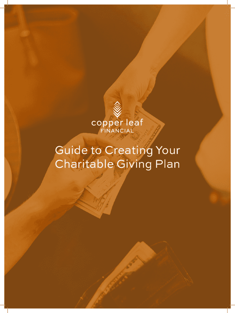 Fillable Online Create A Charitable Giving Plan: A 7-Point Checklist ...