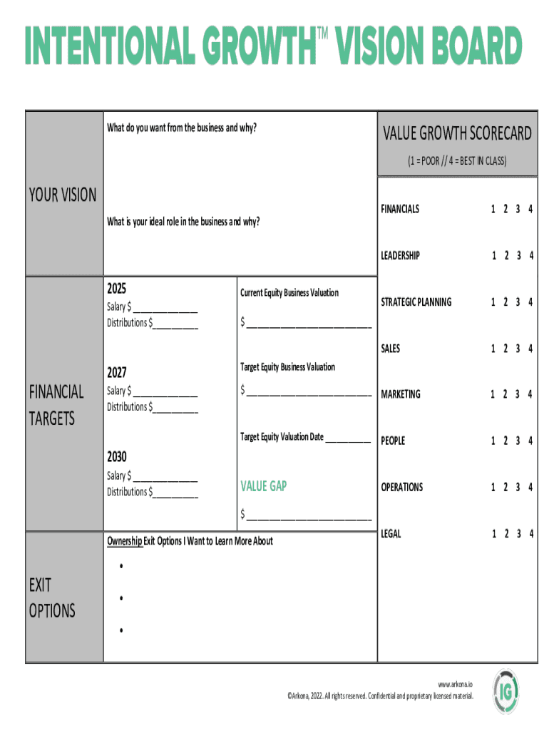 Fillable Online Scorecard Method: The Simplest Way to Value a Business Fax Email Print - pdfFiller