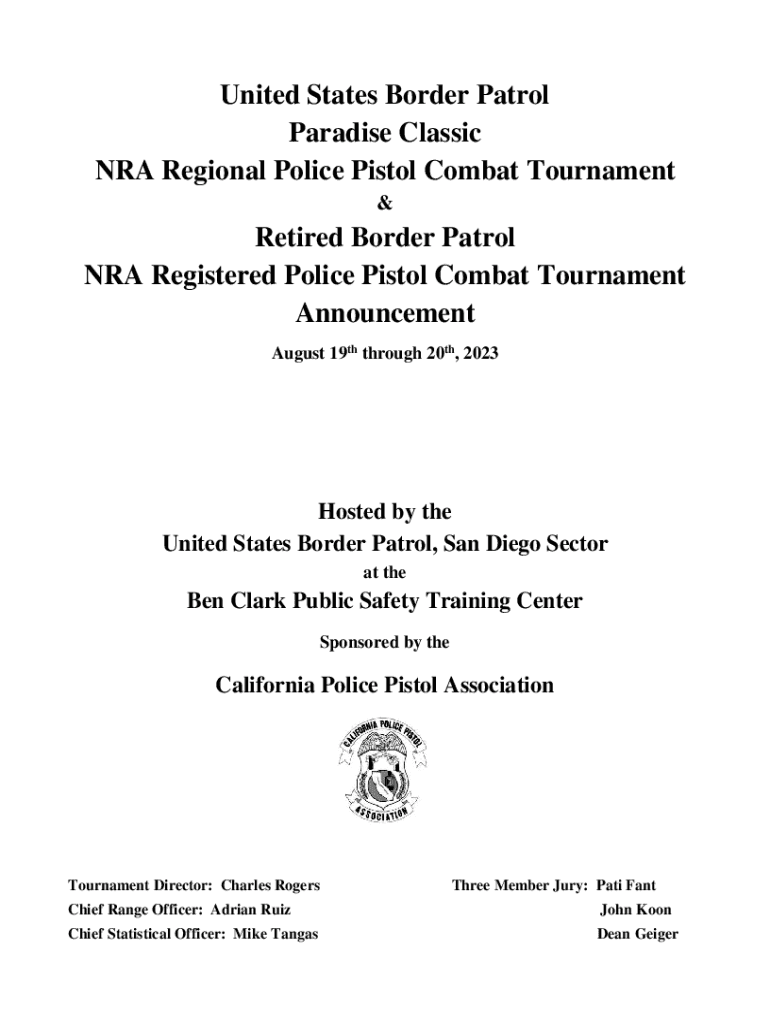 Fillable Online NRA & Police: More Than A Century Of Service Fax Email ...