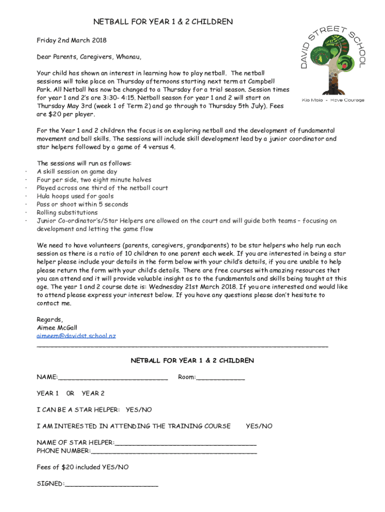 Fillable Online Back to School Picnic Parking after school - safety ...