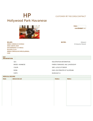 Billing statement (Green design) Doc Template | pdfFiller