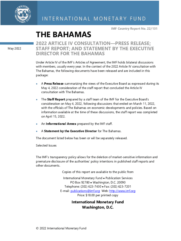 Fillable Online 2023 Investment Climate Statements: The Bahamas Fax ...