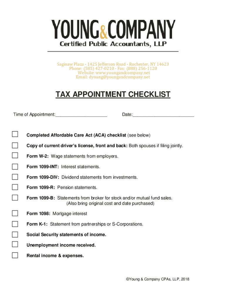 Fillable Online Accounting Firm, Tax Planning & Preparation ... Fax Email Print - pdfFiller