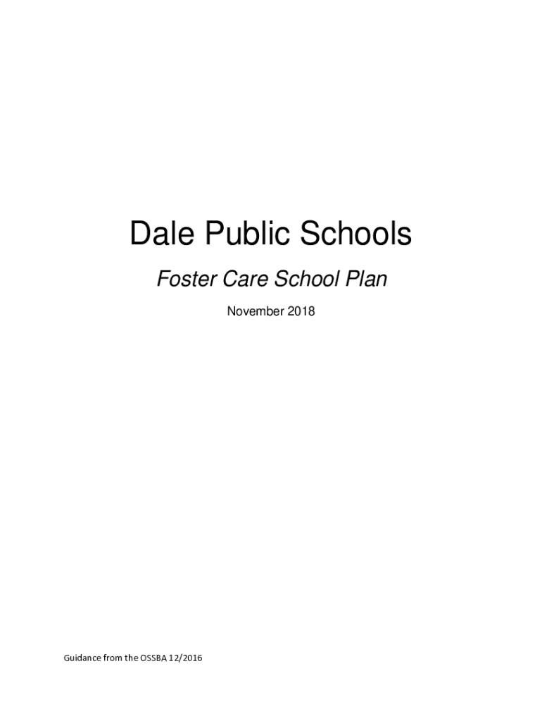 Fillable Online LPS Foster Care Plan Fax Email Print - pdfFiller