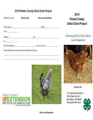 Fillable Online Chick Chain helps youth development - The Tomahawk Fax ...