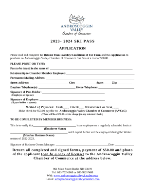 Thunder-Ridge-Season-Pass-Agreement-2023- ... Doc Template | pdfFiller