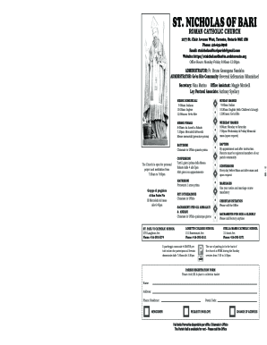 Fillable Online A division of Service Corporation International (Canada ...