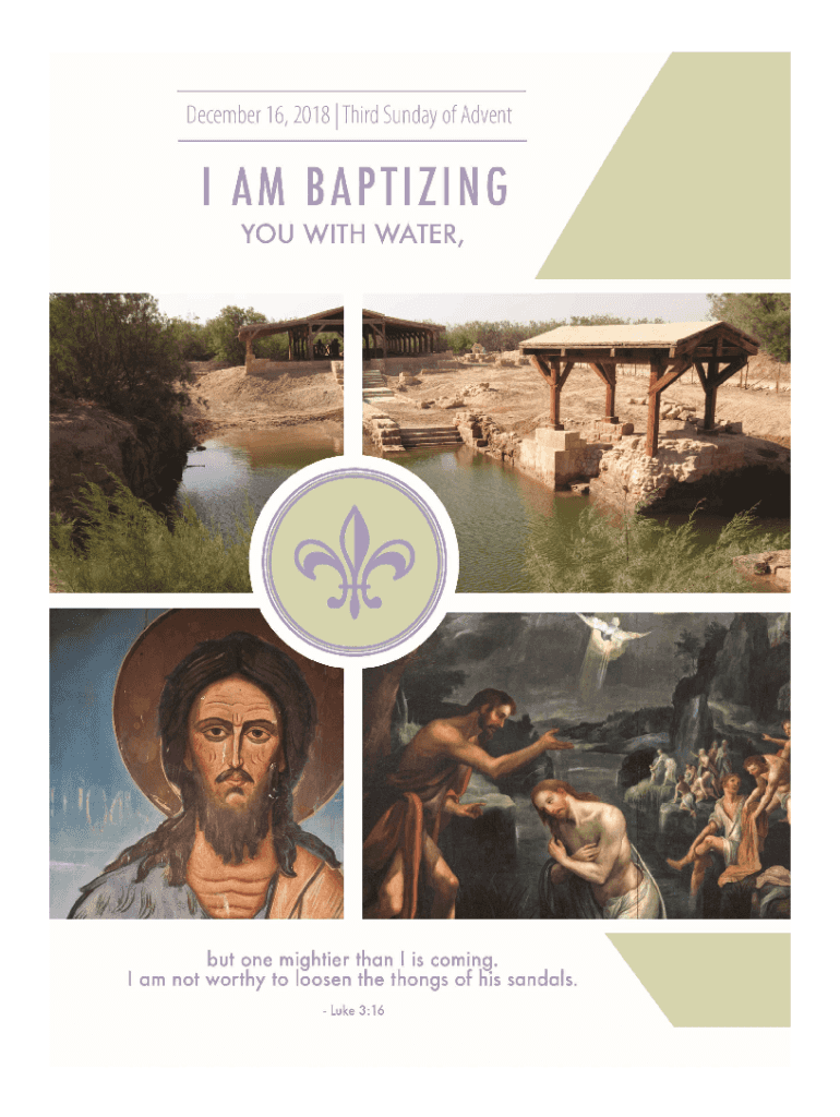 Fillable Online The Tradition of the Blessing of the Bambinelli Fax ...