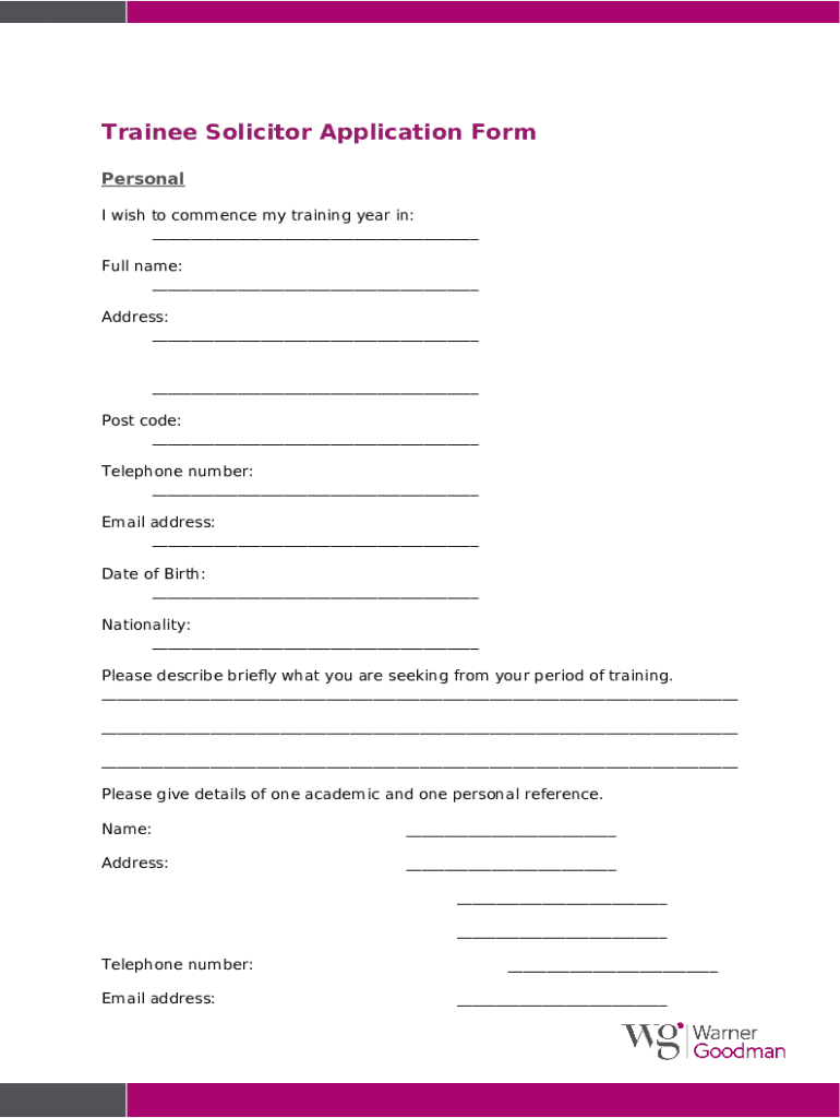 How to be a High Pering Trainee Solicitor? - YouTube Doc Template | pdfFiller